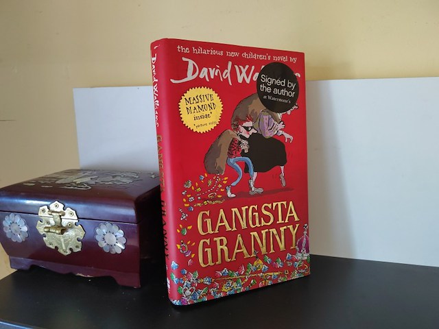 Gangsta Granny David Walliams potpis autora