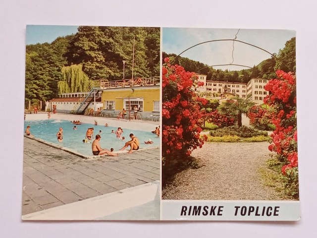 Rimske Toplice - Bazen - Slovenija - Putovala 1972.g