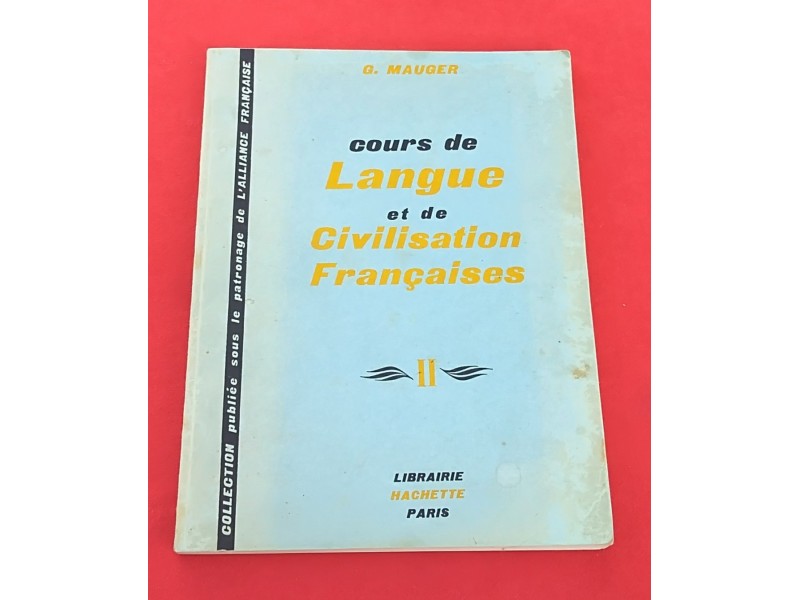 Langue et de Civilisation Francaises