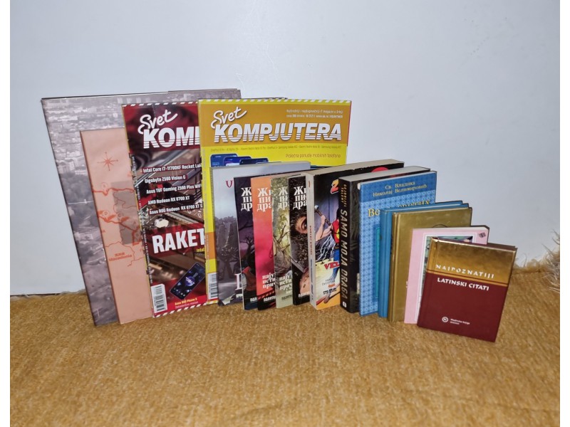 KNJIGE - Edukacija, Romani, Strip, Citati, Istorija!