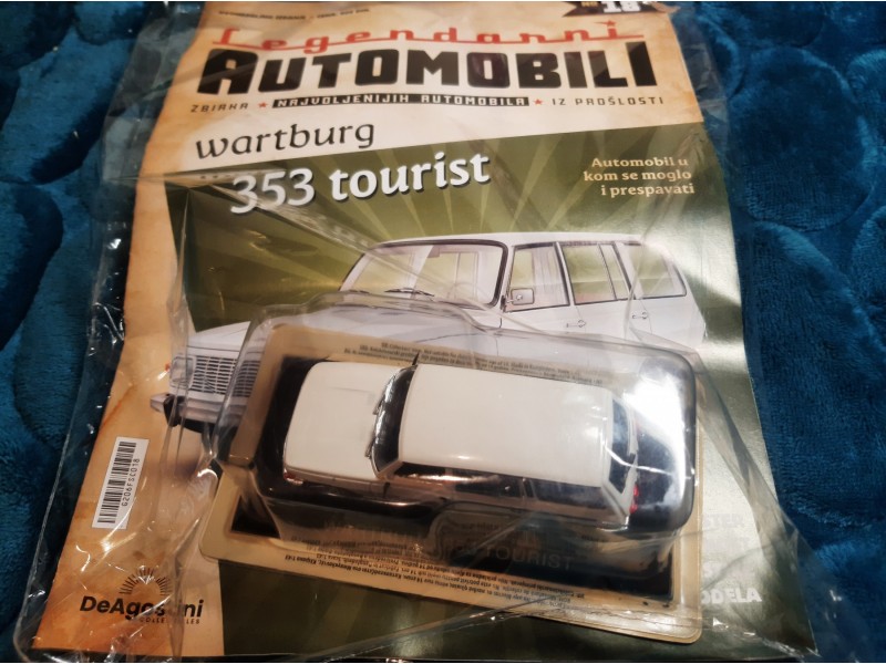 LEGENDAR AUTO WARTBURG 353 TOURIST AGOSTINI 1:48 NOV!