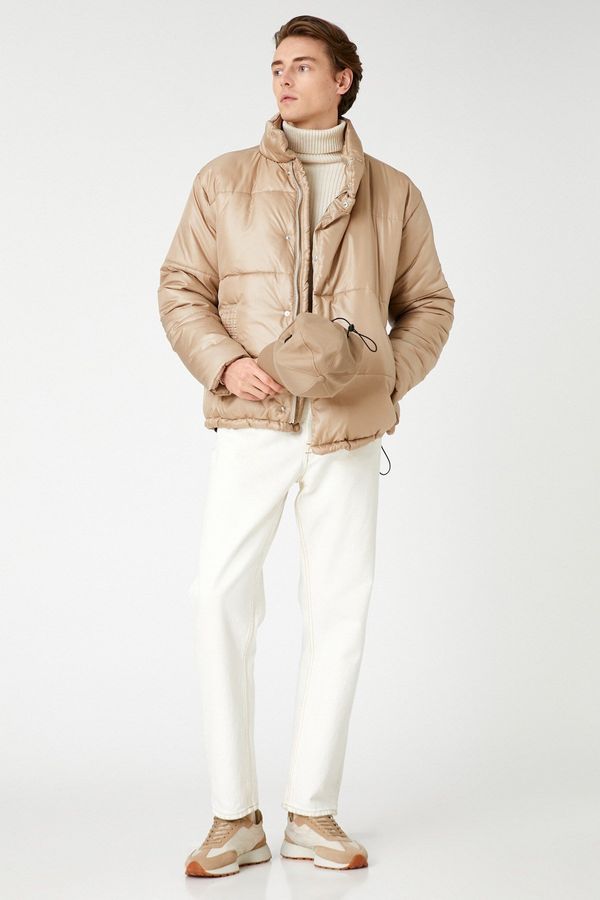 KOTON BOYS' CAMEL HAIR JACKET