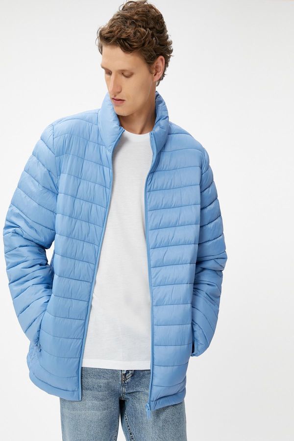 KOTON MEN'S BLUE JACKET