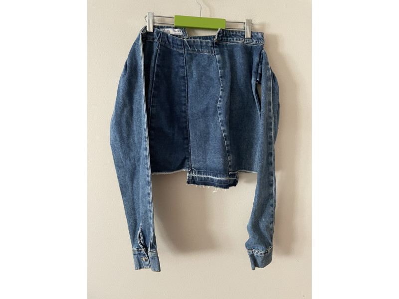 Zara Trf Denim Ix’d Makers Suknja