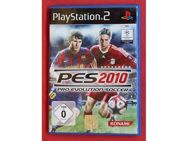 Pro Evolution Soccer 10 / PS2 Originalna Igra