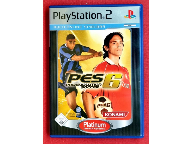 Pro Evolution Soccer 6 / PS2 Originalna Igra