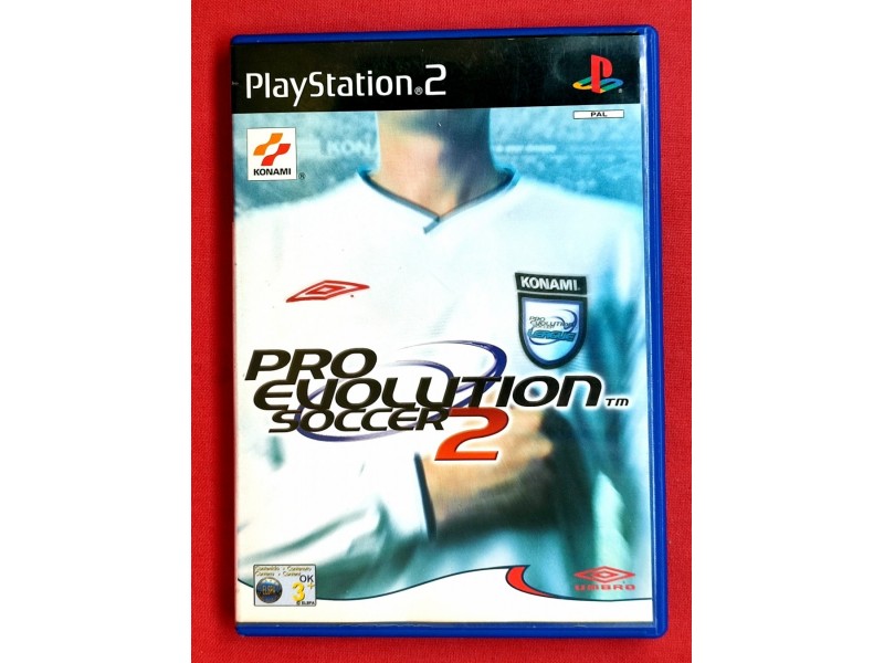 Pro Evolution Soccer 2 / PS2 Originalna Igra