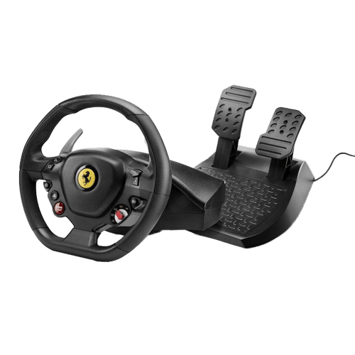 THRUSTMASTER gejmerski volan T80 FERRARI 488 GTB EDITION (Crni) - 4160672 Sekvencijalni menjač, Gas i kočnica, Windows, PlayStation