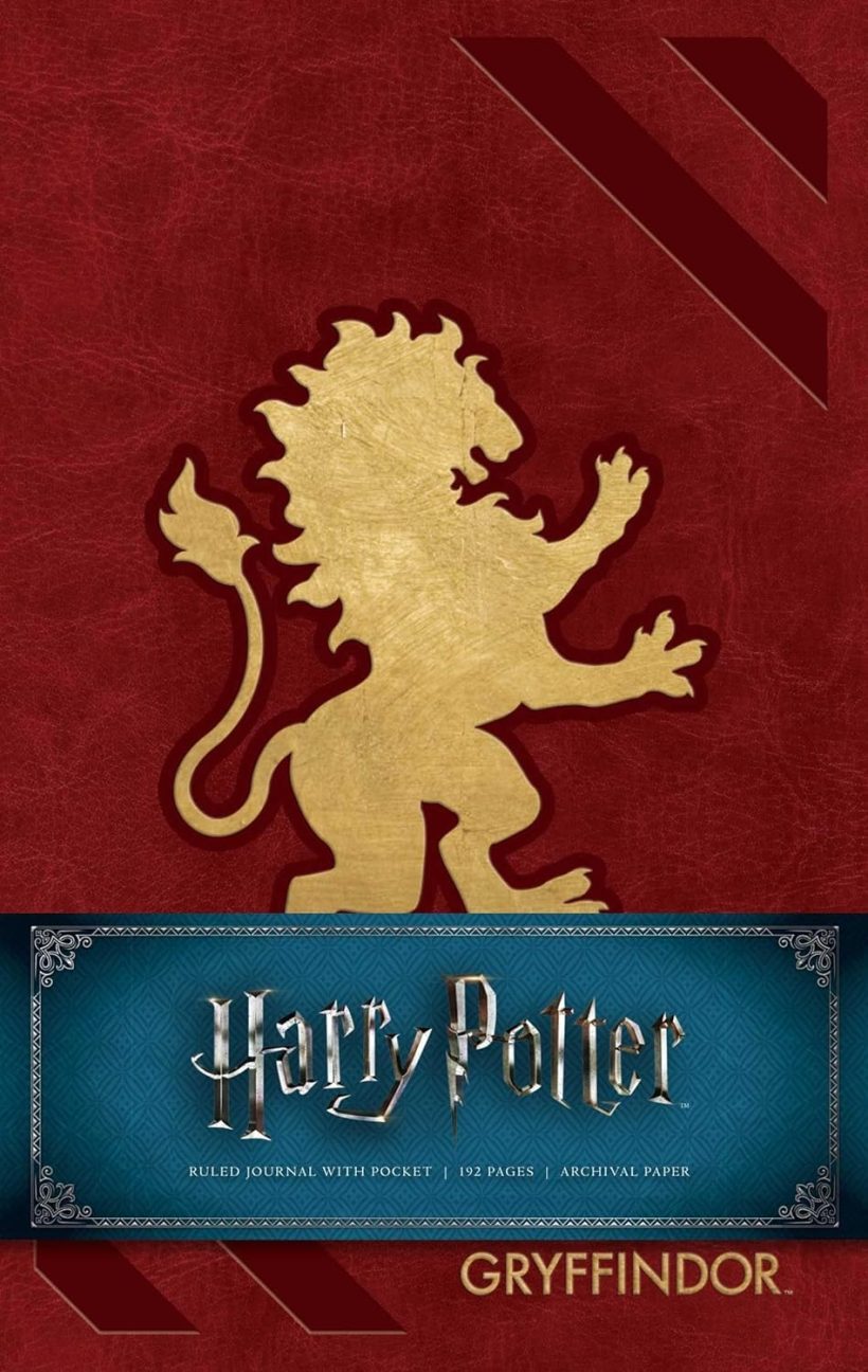 Harry Potter Gryffindor: Hardcover Ruled Journal