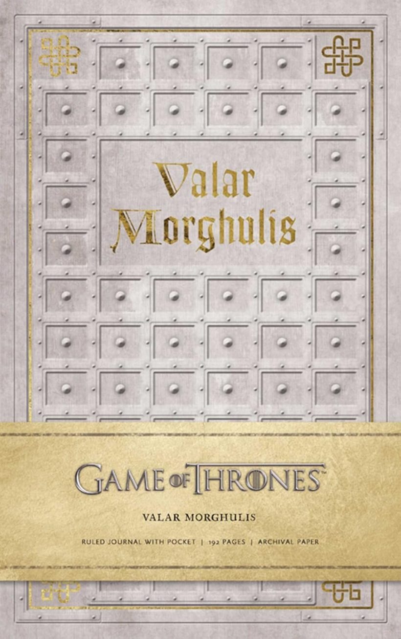 Game of Thrones Valar Morghulis: Hardcover Ruled Journal