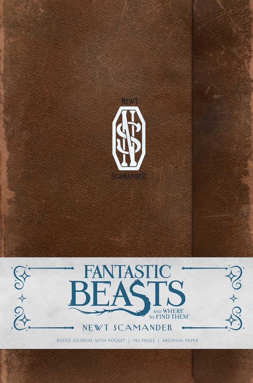 Fantastic Beasts and Where to Find Them: Hardcover Ruled Journal