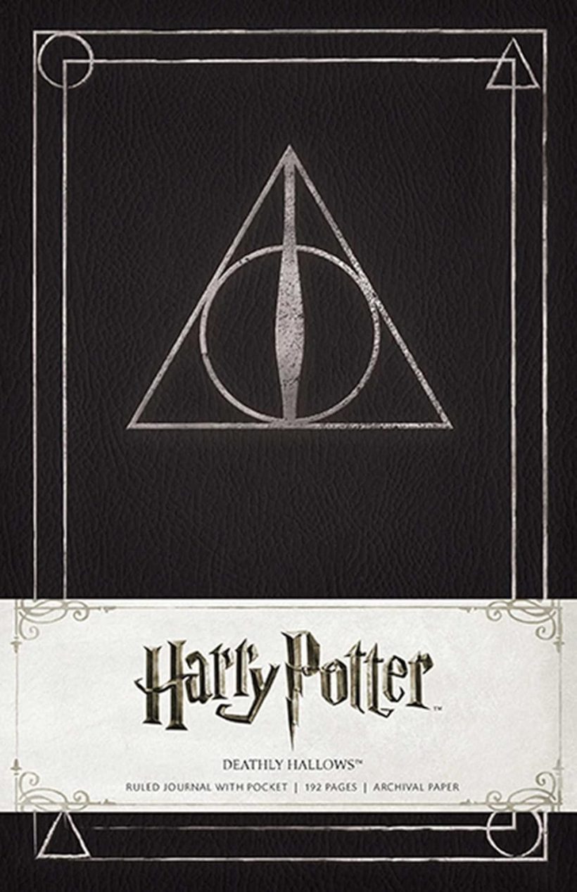 Harry Potter Deathly Hallows: Hardcover Ruled Journal