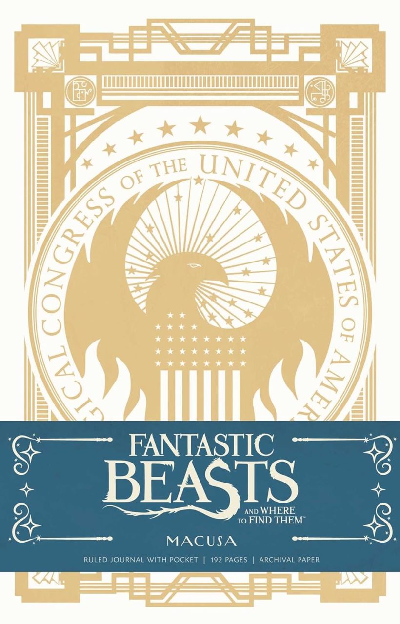 Fantastic Beasts and Where to Find Them: Hardcover Ruled Journal