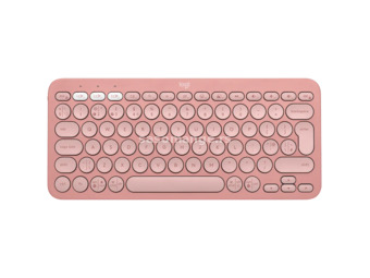 LOGITECH K380S Multi-Device Bluetooth Keyboard - TONAL ROSE - US INT'L