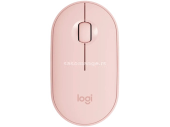 LOGITECH M350S Pebble 2 Bluetooth Mouse - TONAL ROSE - DONGLELESS