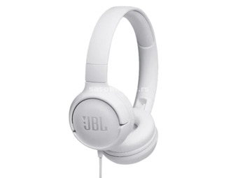 Slušalice sa mikrofonom JBL TUNE 500 bele