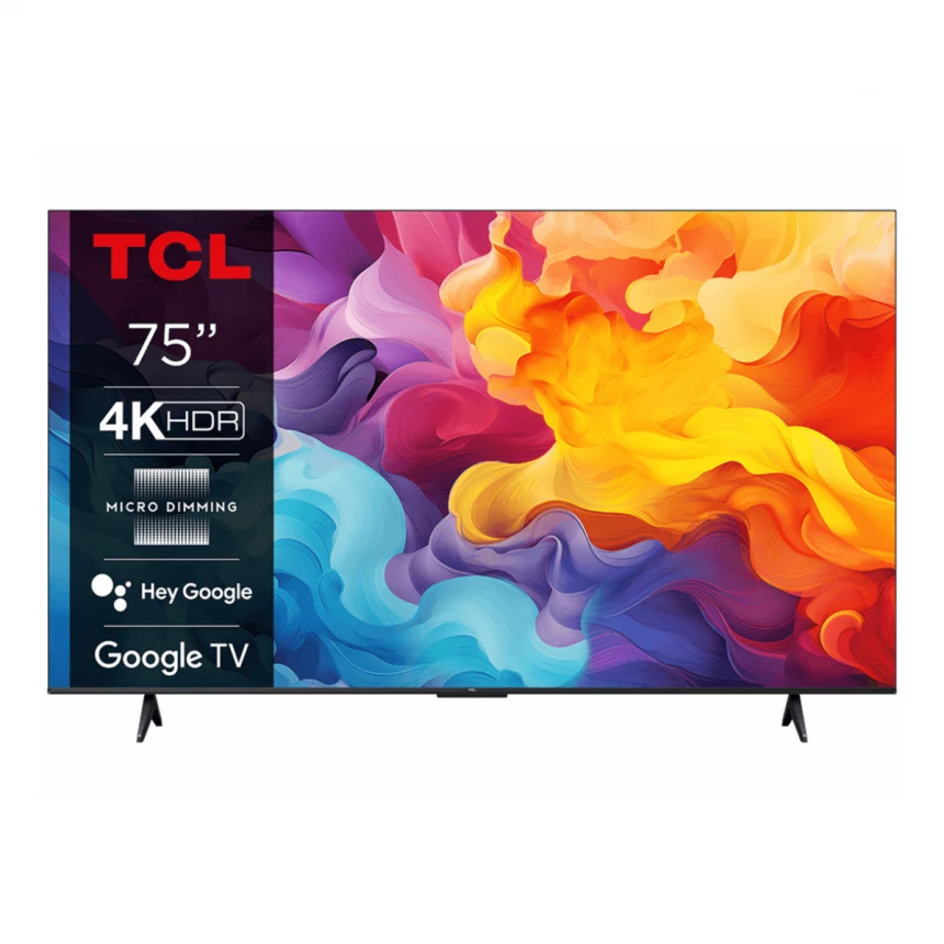 Televizor TCL 75V6B/LED/75"/4K HDR/60Hz/Google TV/crna