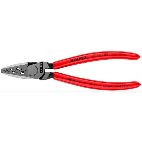 KNIPEX KLEŠTA ZA HILZNE 0,25-16mm2 97 71 180