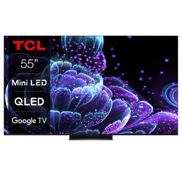 Televizor TCL 55C835/MiniLED/55"/4K HDR/144Hz/GoogleTV/crna