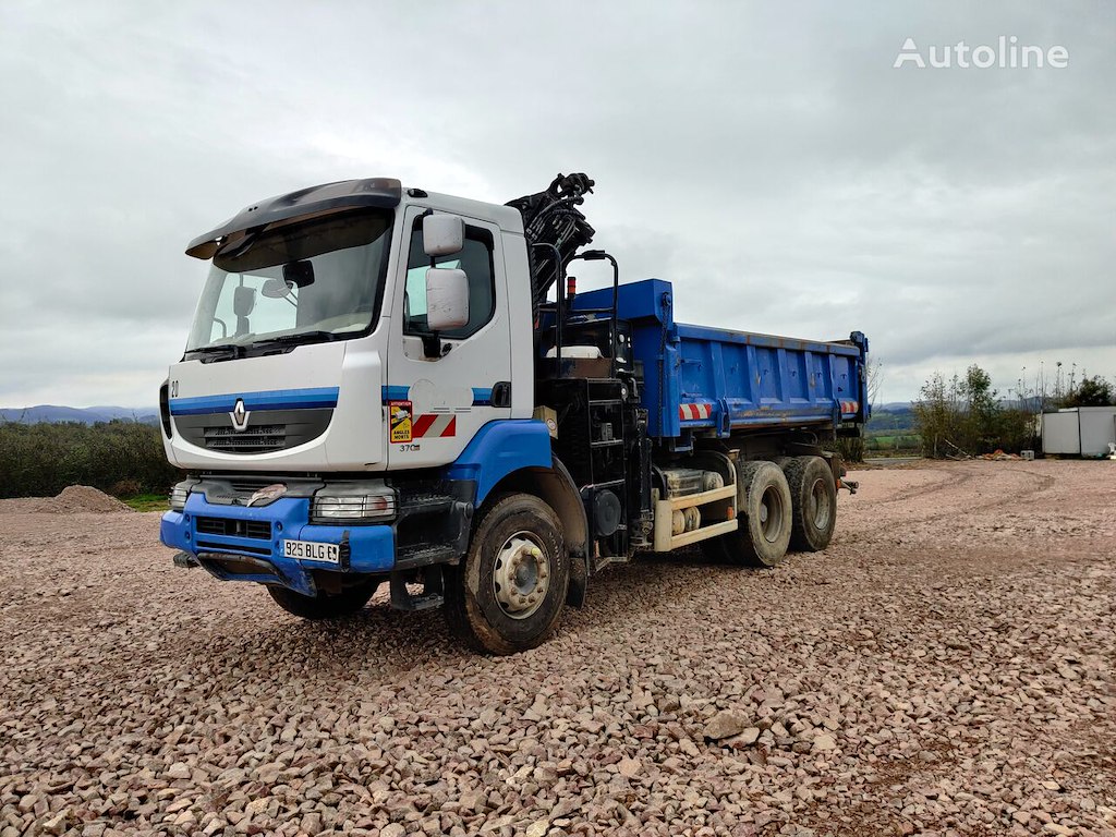 Renault KERAX 370 DXI 6X4 BENNE GRUE kiper