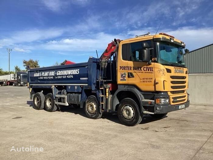 Scania R400 8x4 Tipper Grab kiper