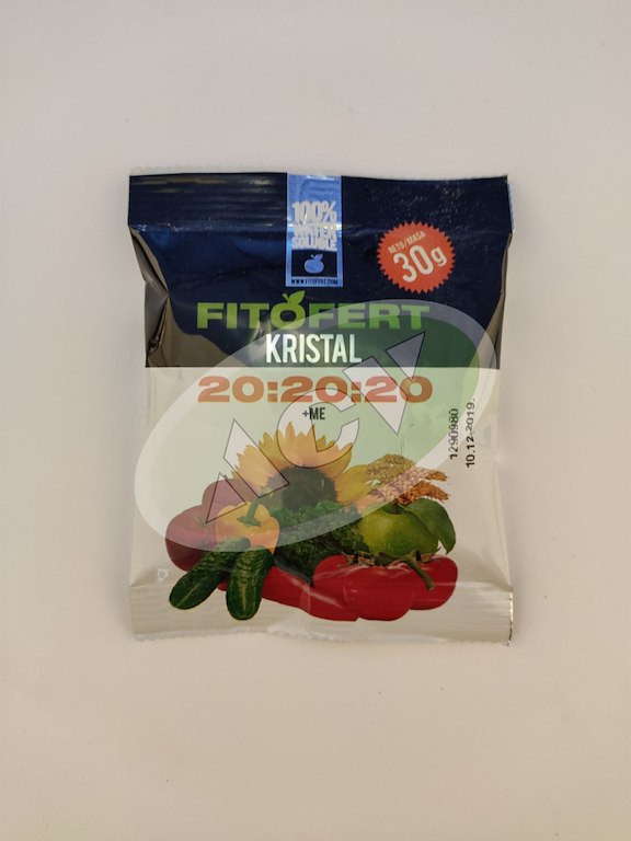 FITOFERT KRISTAL 20-20-20 30GR VODOTOPIVO DJUBRIVO