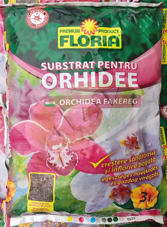 ZEMLJA ZA ORHIDEJE FLORIA 3L