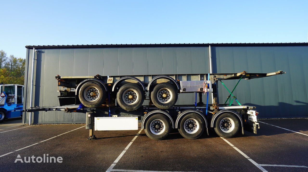 LAG 3 AXLE CONTAINER TRANSPORT TRAILER poluprikolica za prevoz kontejnera