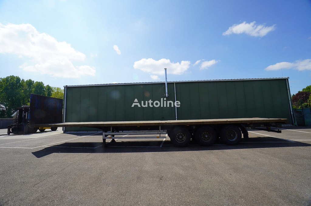 Pacton 3 AXLE FLATBED WITH TWISTLOCKS poluprikolica platforma