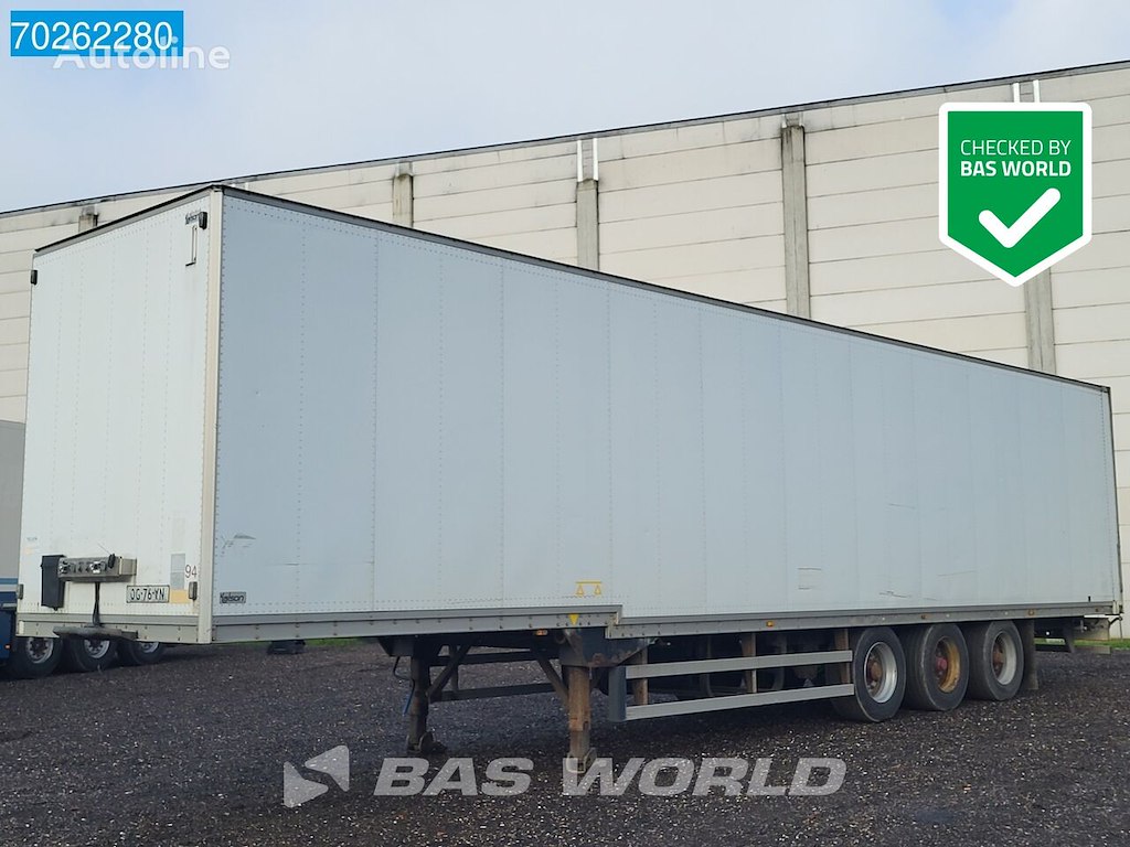 Talson F 1227 3 axles NL-Trailer furgon poluprikolica