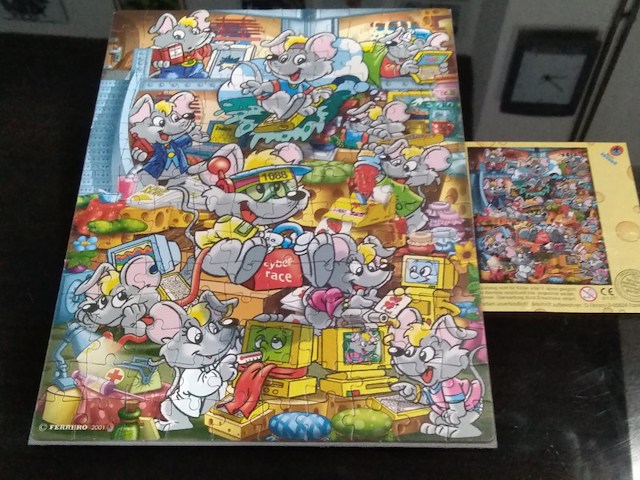 maxi kinder puzzla mega mouse