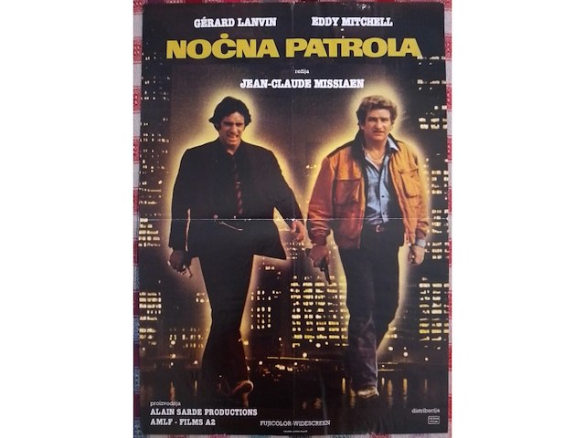 plakat NOĆNA PATROLA