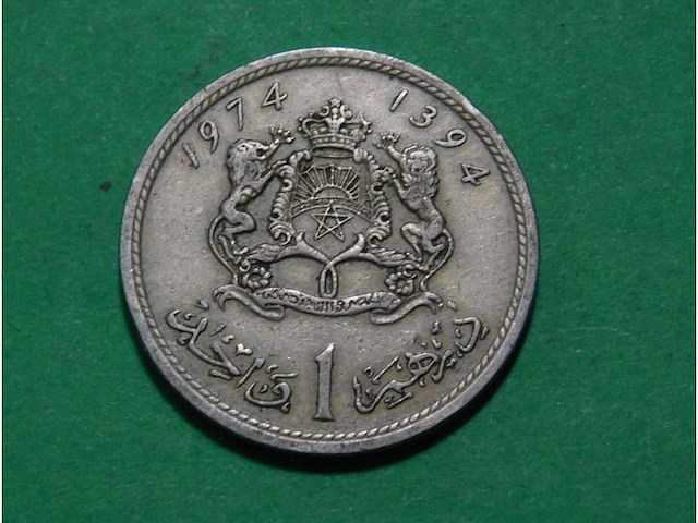 Maroko - 1 dirham 1974