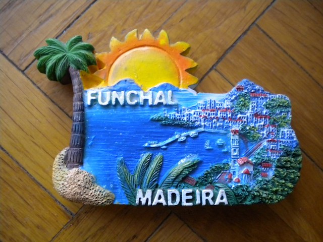 FUNCHAL MADEIRA Portugal, magnet za frizider