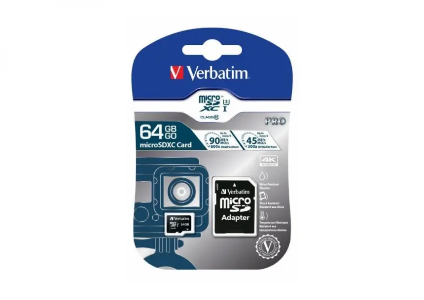 Verbatim Micro SDXC 64GB (47042)