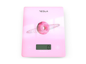 Kuhinjska vaga KS101P Tesla roze