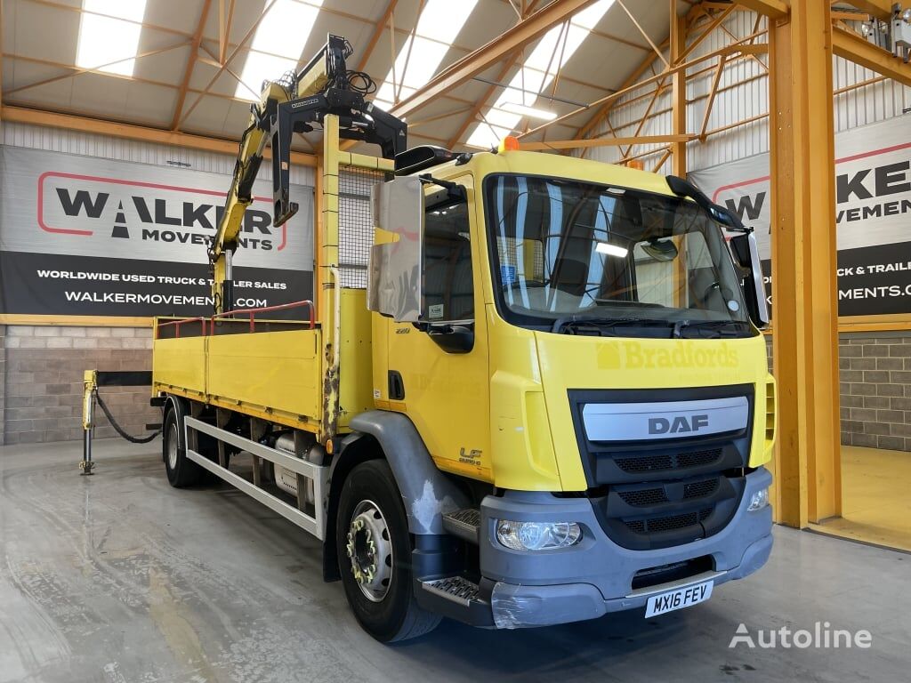 DAF LF220 *EURO 6* 4X2 18 TONNE BRICK GRAB – 2016 – MX16 FEV kamion s ravnom platformom