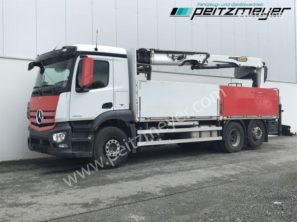 Mercedes-Benz Antos 2543 LL Pritsche . Palfinger PK 20.501 L 3 fach Ausschub kamion s ravnom platformom