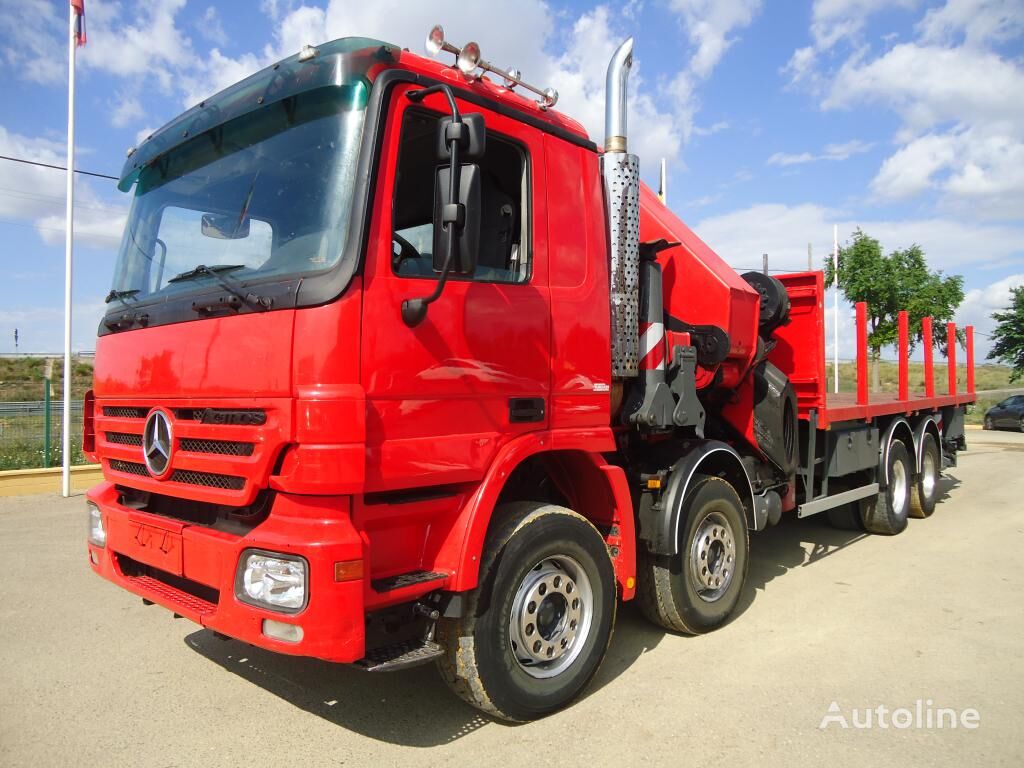 Mercedes-Benz ACTROS 41 50 kamion s ravnom platformom