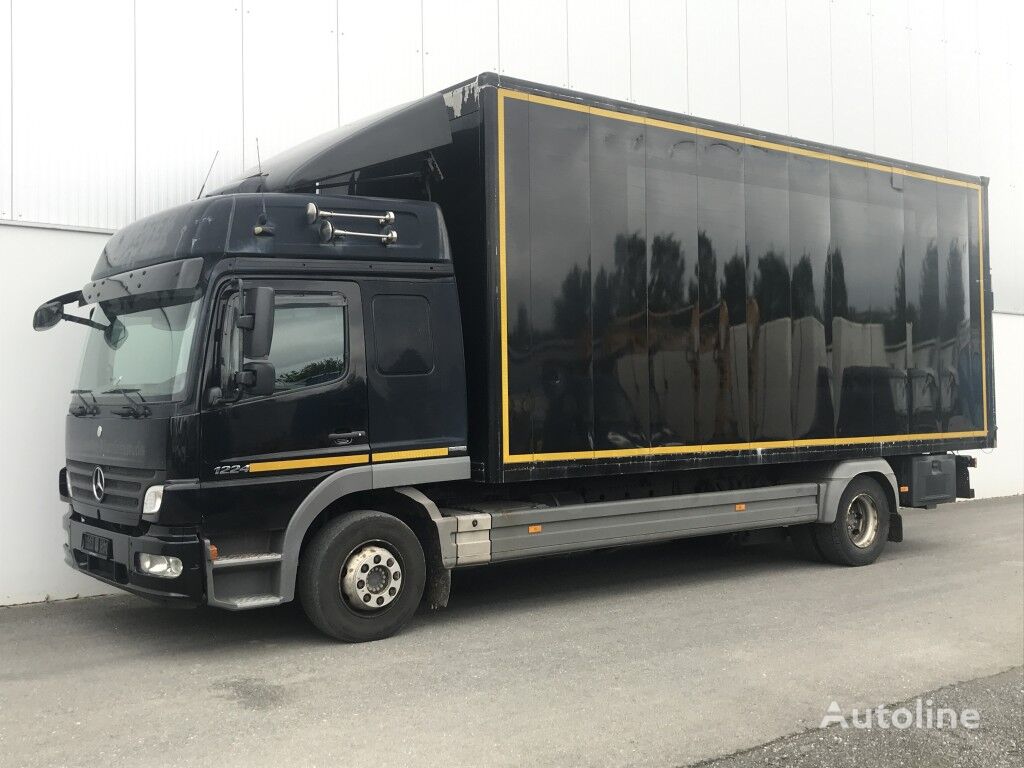 Mercedes-Benz Atego 1224 L Koffer + LBW, L-Fahrerhaus kamion furgon