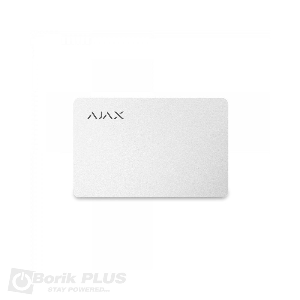 AJAX Pass kartica RFID 13.56 MHz BELA