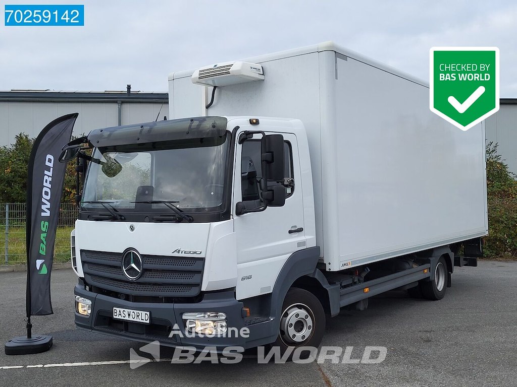 Mercedes-Benz Atego 816 4X2 7.49t Thermoking B-100 Max Ladebordwand Junge kamion hladnjača