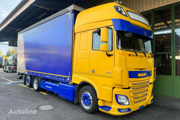 DAF XF 510 kamion sa klizna zavesa cerada