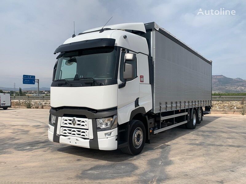 Renault T 430 6X2 kamion sa klizna zavesa cerada