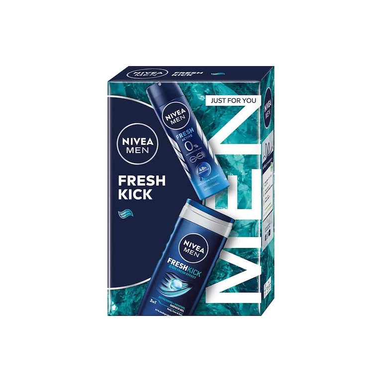 Nivea set men xmas box 2024 fresh kick nivea