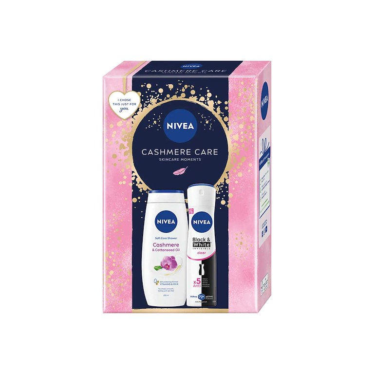 Nivea set ž xmas box cashmere care 2024 nivea