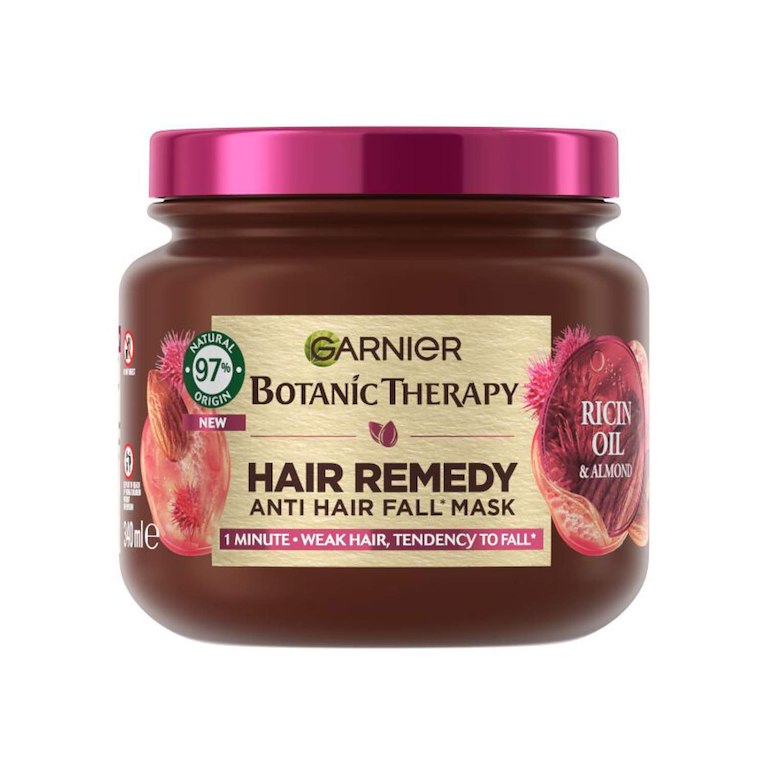 Botanic therapy maska za kosu hair r ricin 340ml garnier botanic therapy