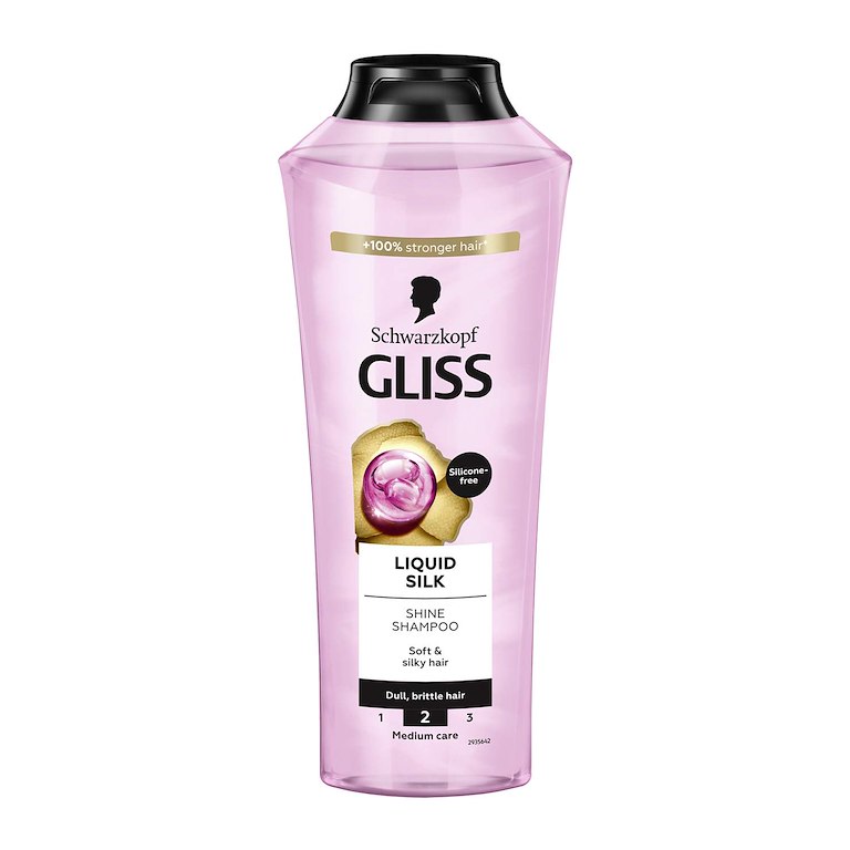 Gliss šampon liquid silk 400ml gliss