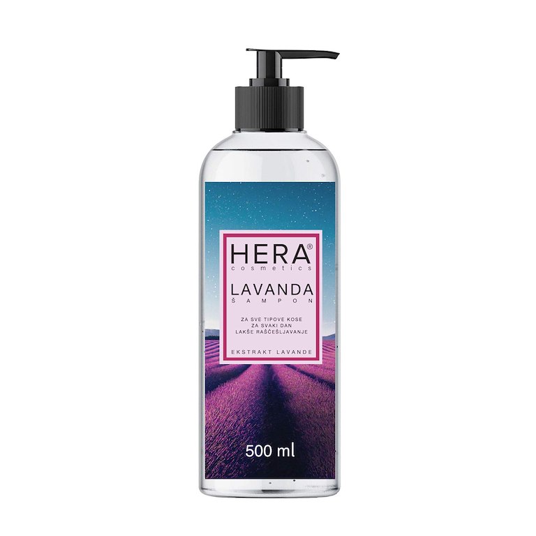 Hera šampon lavanda 500ml hera