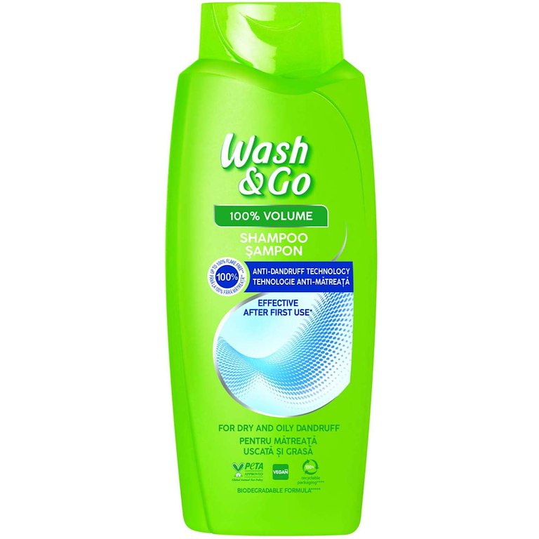 W&G šampon anti dandruff 675ml w&g